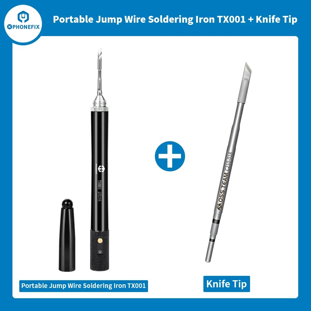 Портативный электрический паяльник USB Soldering Iron Set Package A