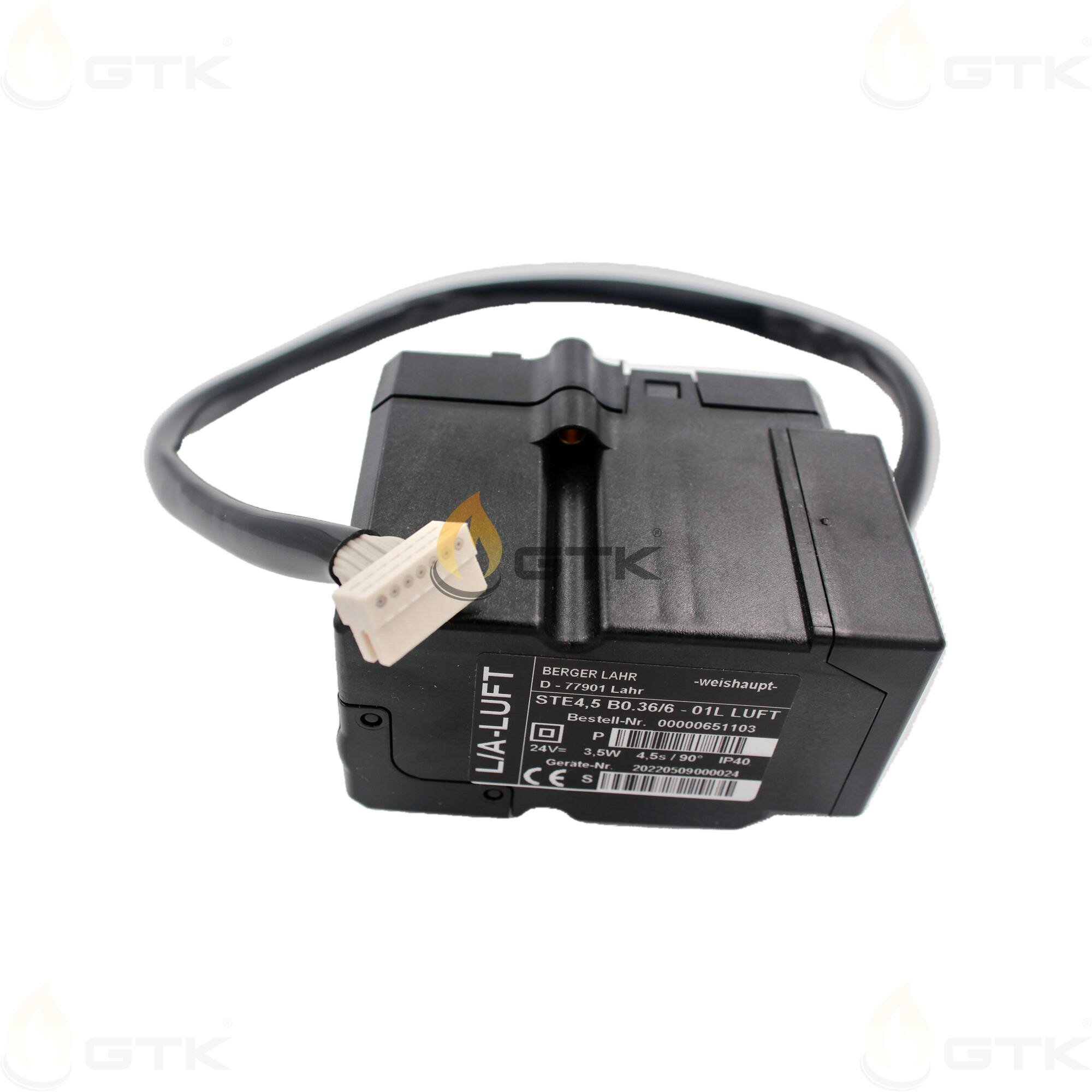 Сервопривод Weishaupt STE4.5 B0.36/6-01L LUFT, арт: 651103