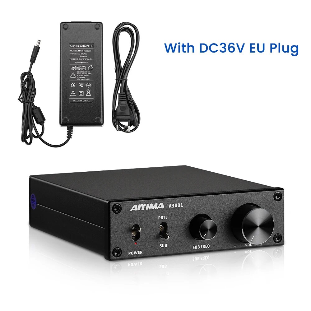 Aiyima Audio A3001 Усилитель сабвуфера 300 Вт