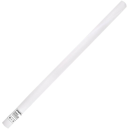 Бумага масштабно-координатная Staff (миллиметровая) плотная, рулон 640 мм х 10 м, оранжевая, 80 г/м2, , 113482