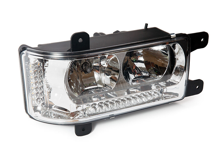 Фара для камаза 6520 44.3775000 ходовой огонь 16 диодов правая(20041)