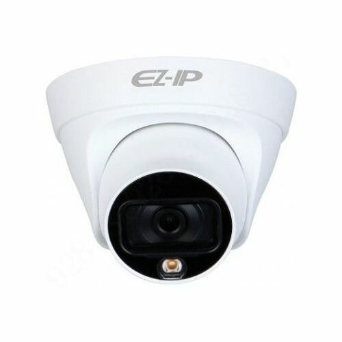 Камера видеонаблюдения IP Dahua EZ-IPC-T1B20P-LED-0280B, 1080p, 2.8 мм, белый