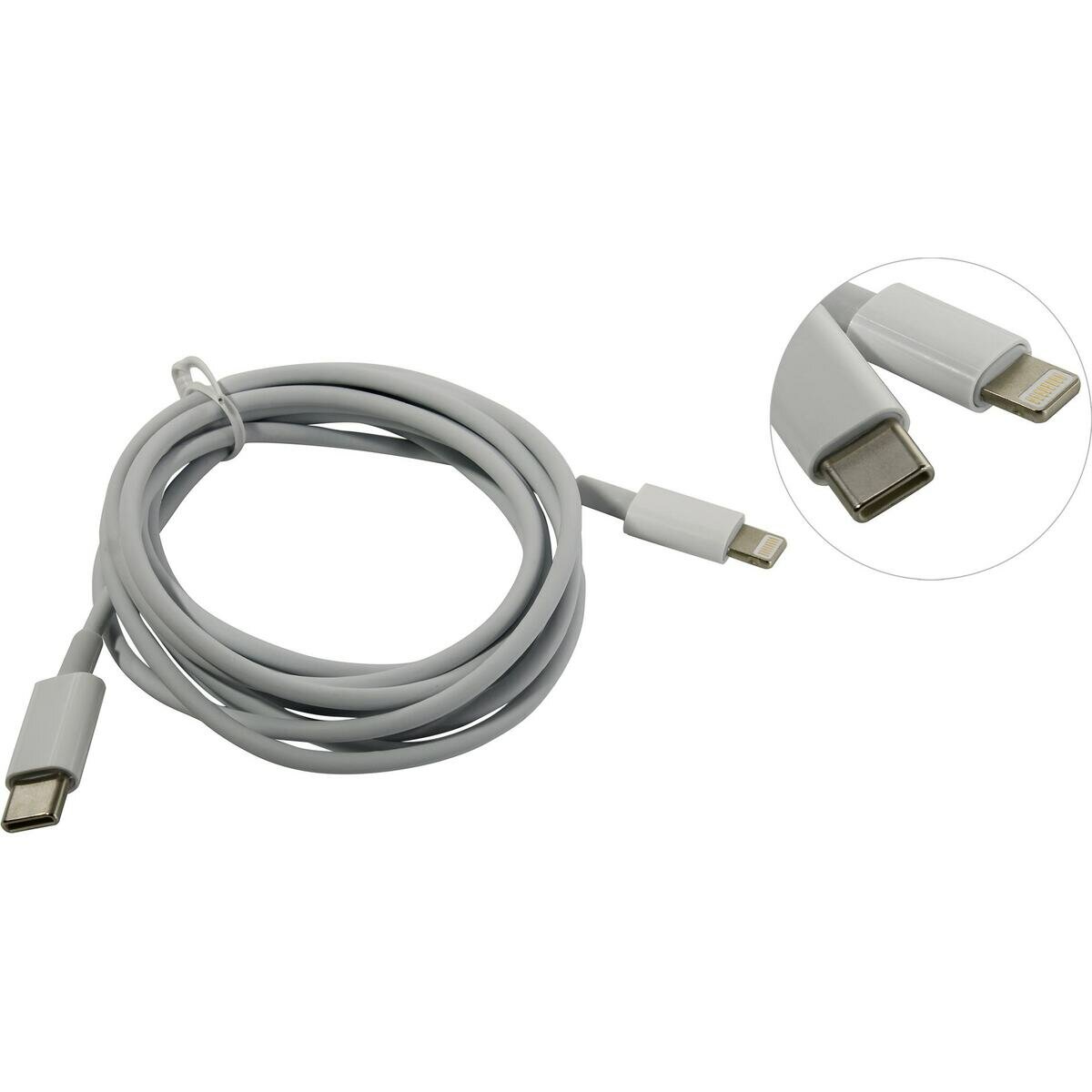 KS-is Кабель USB-С M-->Lightning 2м
