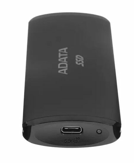 256 ГБ Внешний SSD A-DATA SE760 (ASE760-256GU32G2-CBK) черный - USB 3.2 Gen2 Type-C, чтение - 1000 Мбайт/сек, запись - 1000 Мбайт/сек