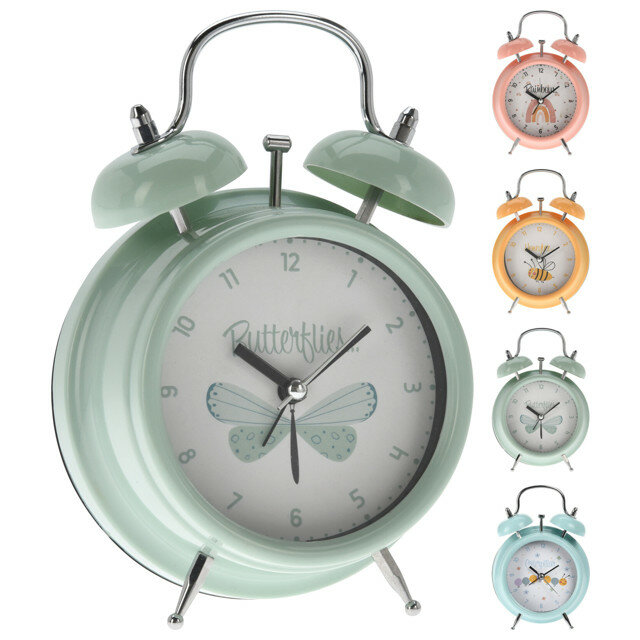 KOOPMAN детский будильник из полипропилена 118x57x170 мм в ассортименте для детской комнаты