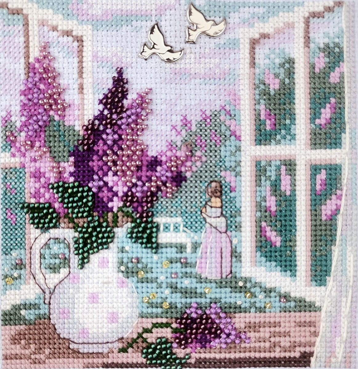 Набор для вышивания Марья Искусница "Сирень", Арт. 13.003.33