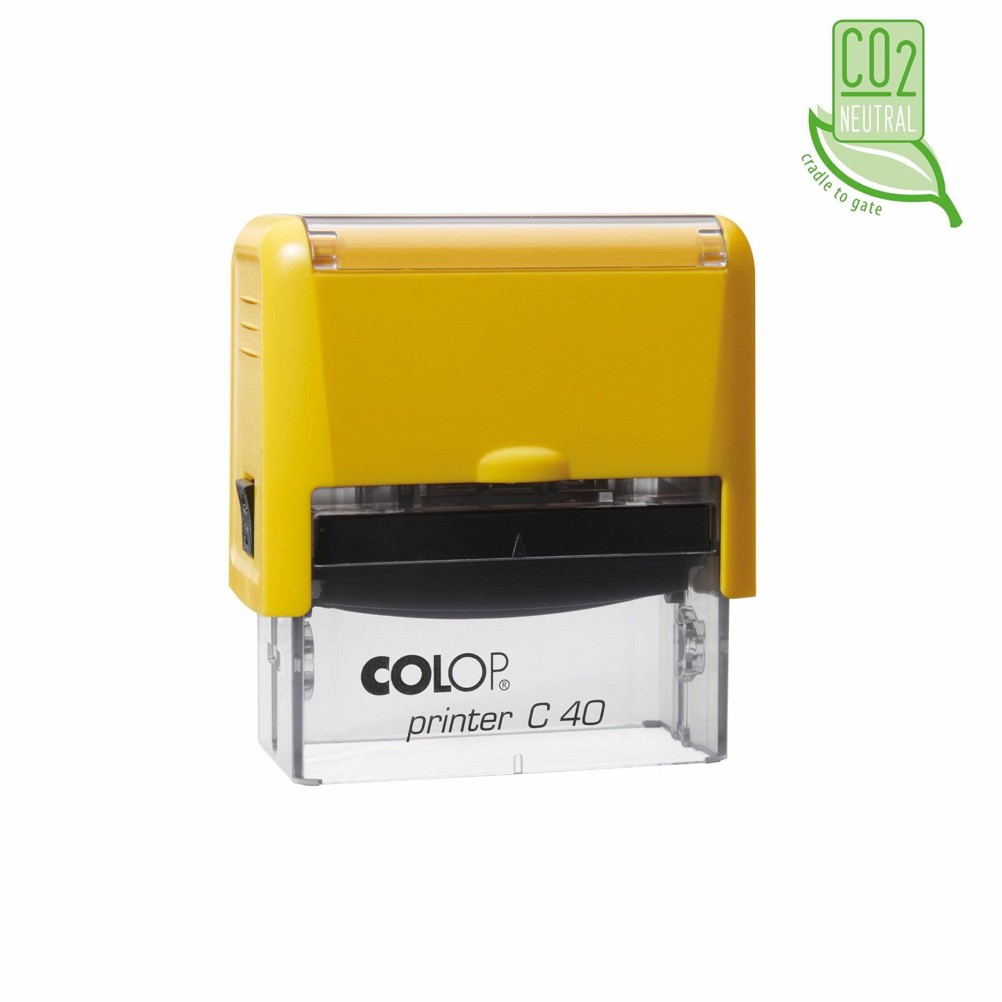 Colop Printer C 40 Compact оснастка для штампа 59 х 23 мм со сменной подушкой цвет желтый