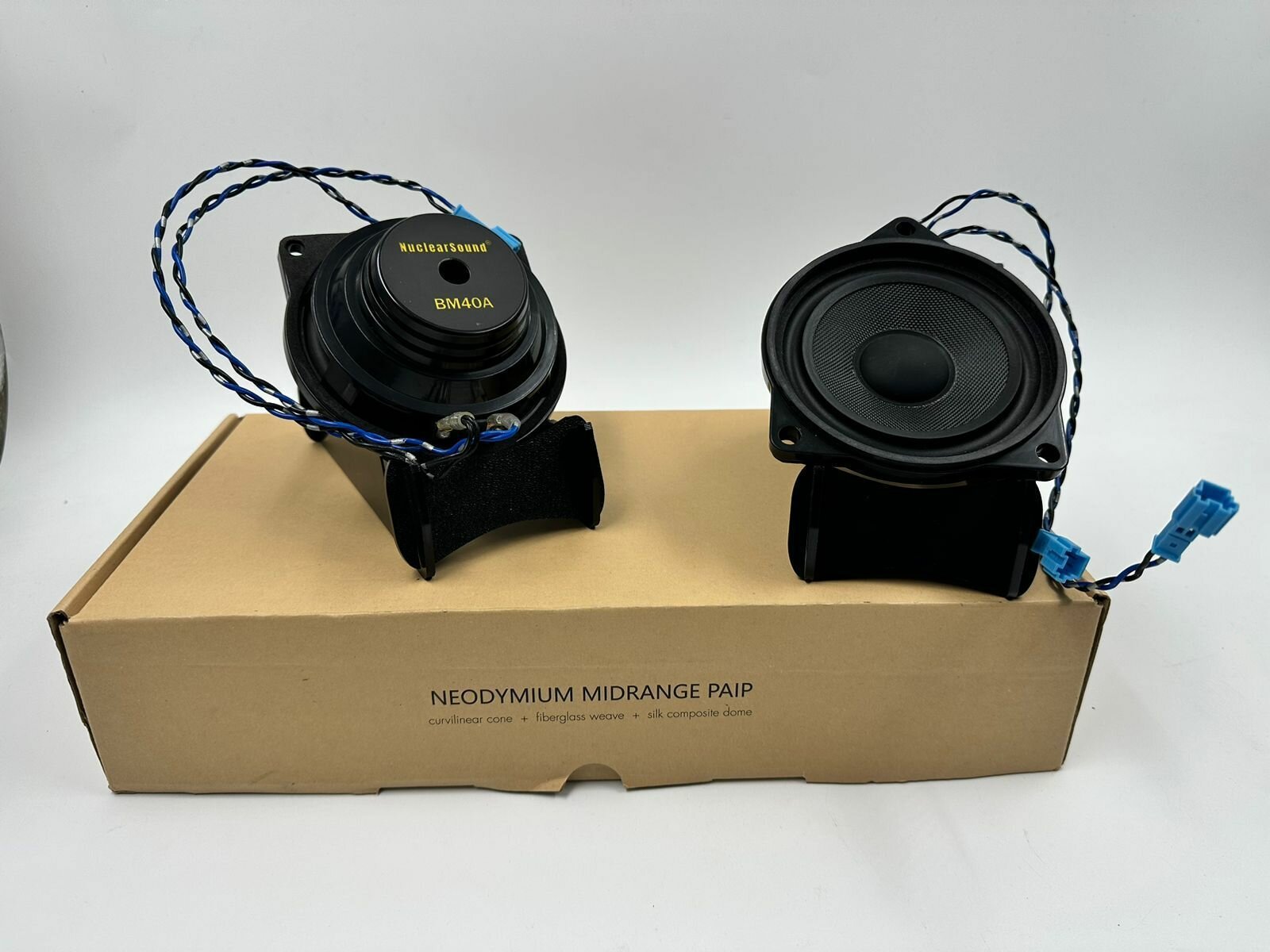 Nuclear Sound BM40A 4-дюйма для BMW,3.6 Ом, Min 60 Вт, Max 100 Вт