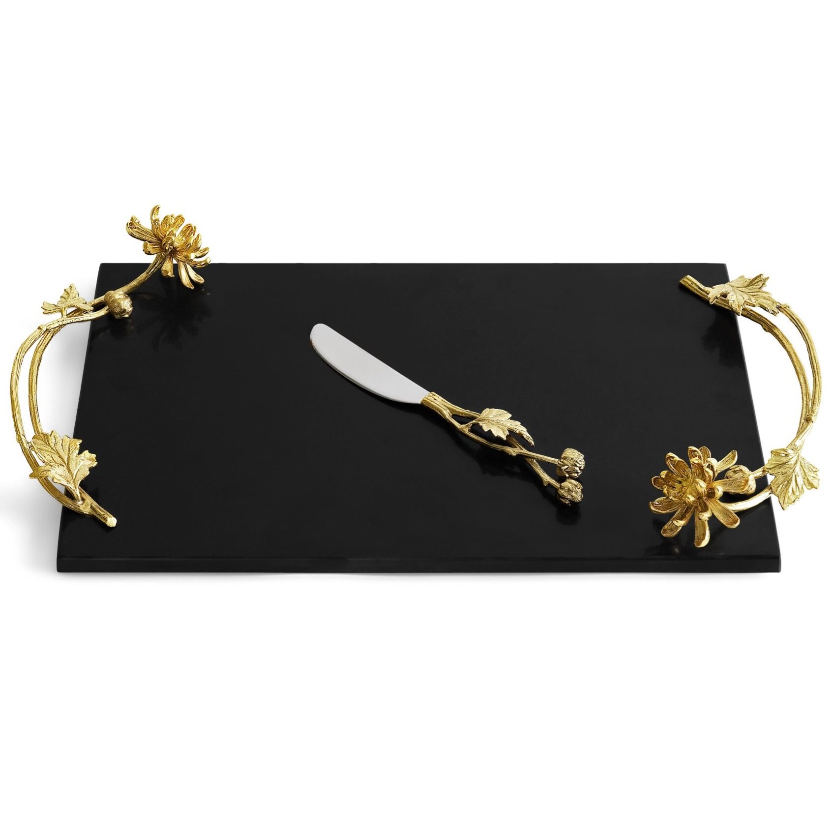 Доска для сыра с ножом Michael Aram Dahlia Cheese Board w/ Knife 130909
