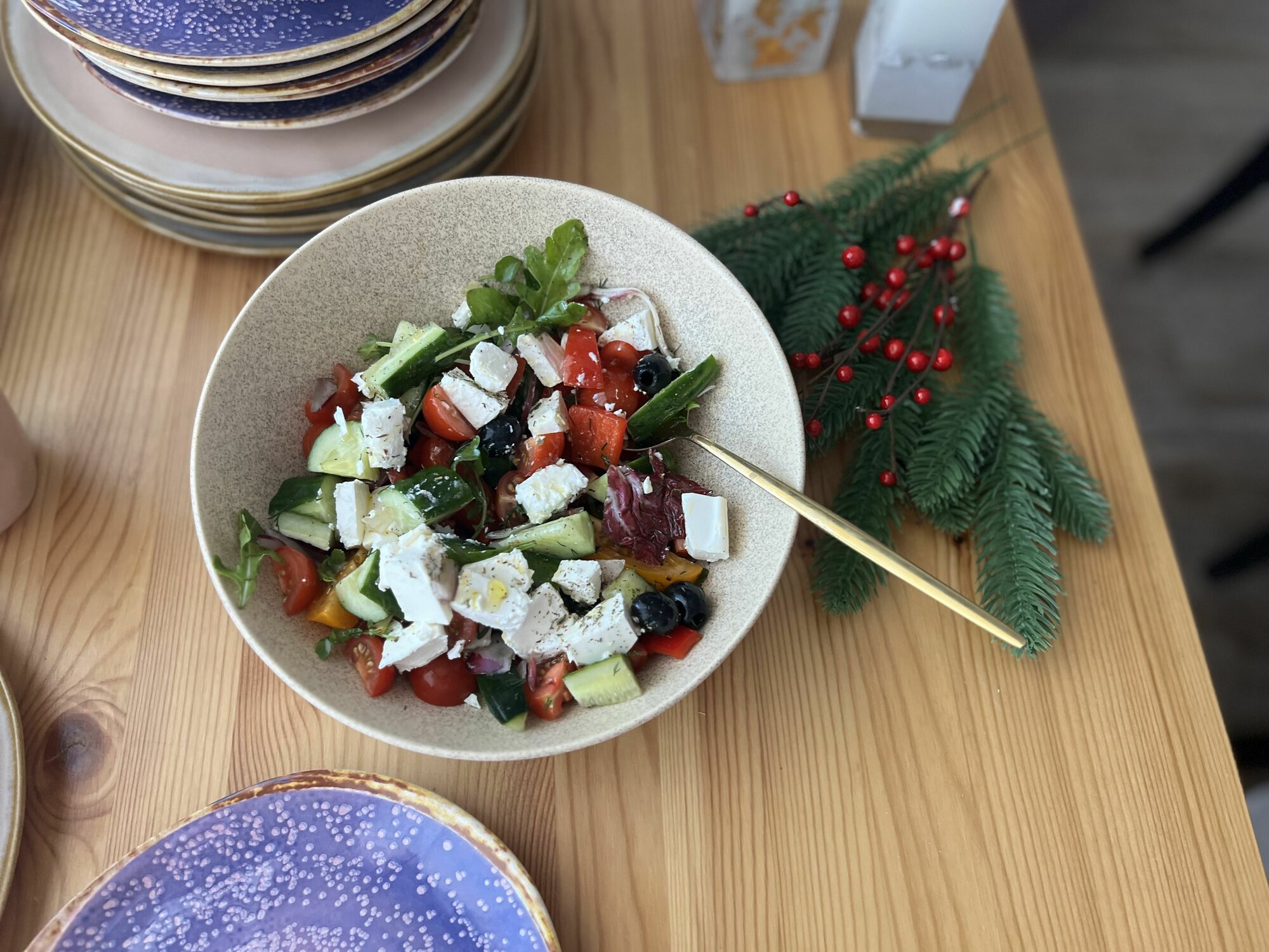 Салатник, Keramika (Турция), обьем 1,3 л, цвет бежевый