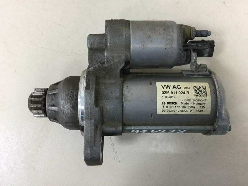 Стартер Volkswagen Polo Sed RUS 2011 кат.номер: 02M911024R 02M911021H