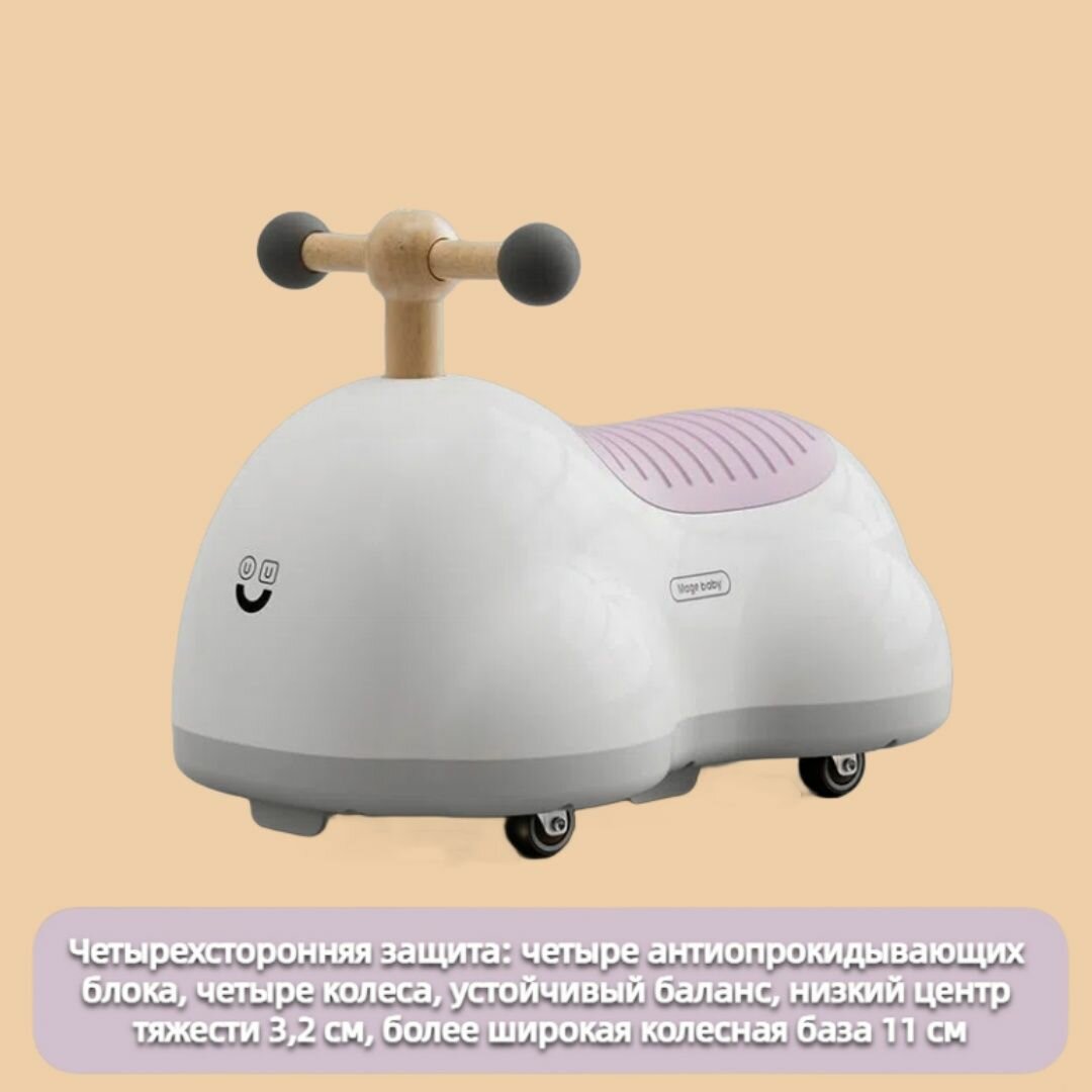 Ходунки-самокат, дети 1-3 лет, малыш, подарки, игрушки, антиопрокидыватель, лошадка-качалка