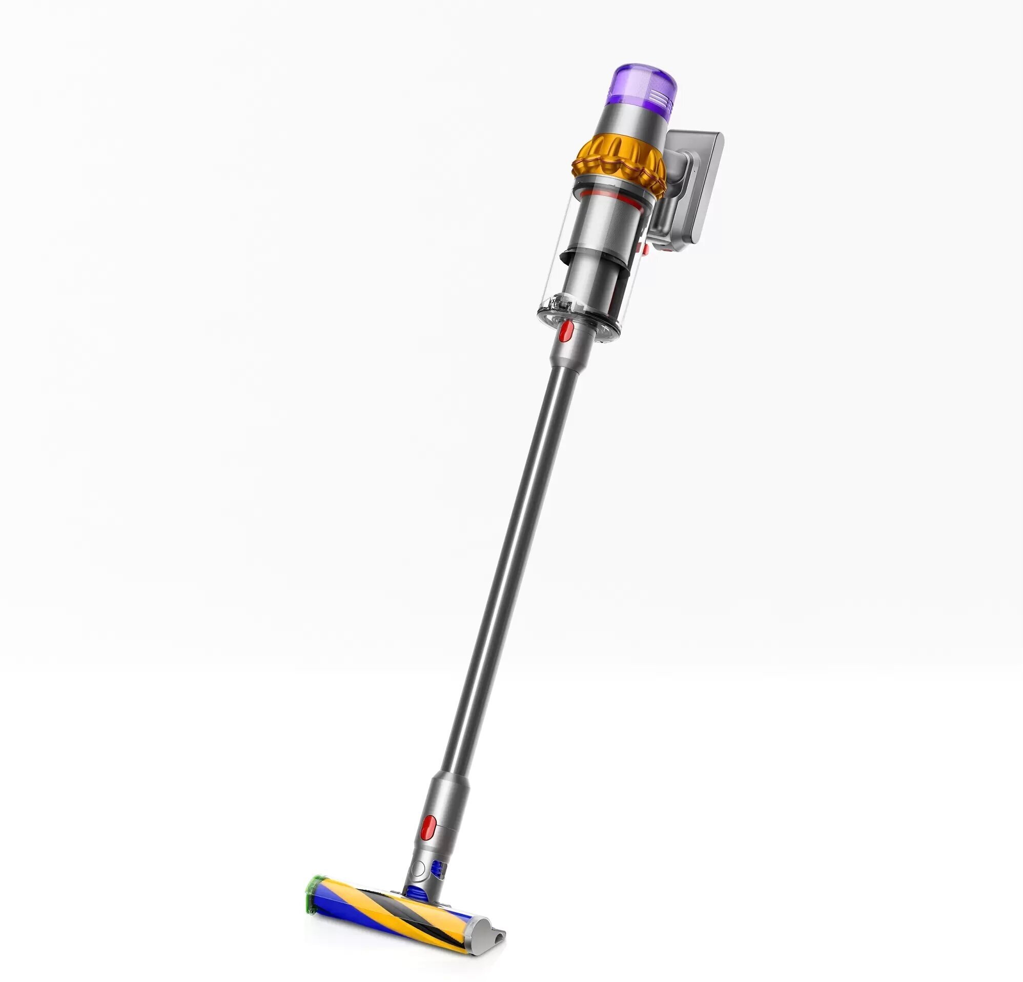 Вертикальный пылесос Dyson V15 Detect Absolute (SV47) yellow/nickel,