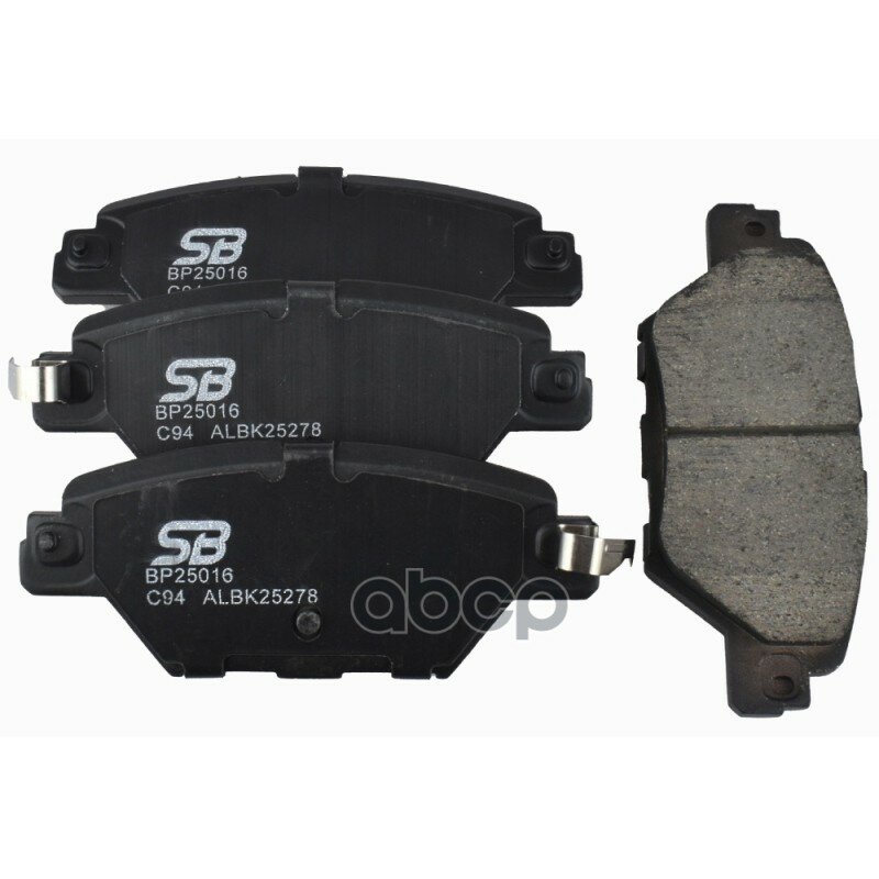 Колодки тормозные Mazda_CX-8 KG2P/KG5P (2017-.)/CX-9 TC/ALTV05 (20 SB NAGAMOCHI BP25016 SB Nagamochi арт. BP25016
