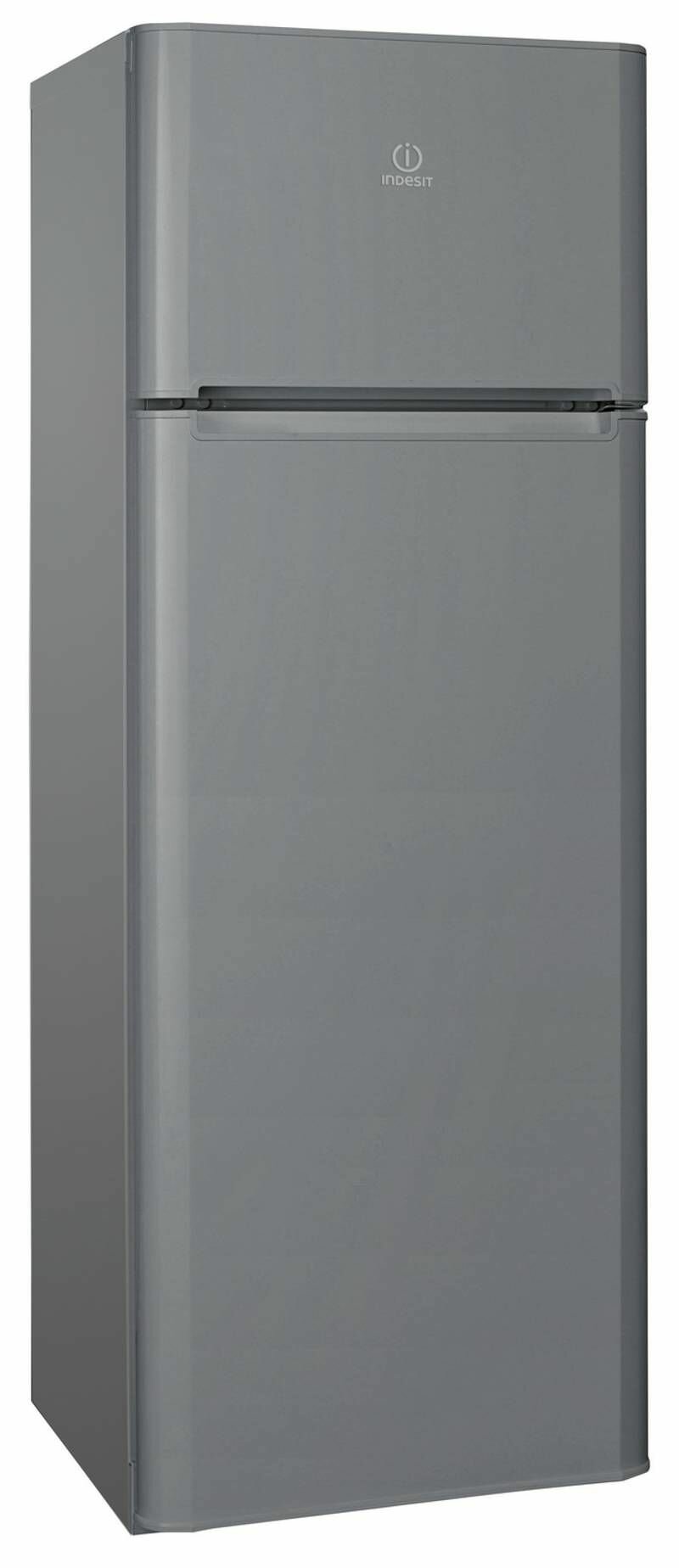 Холодильник Indesit TIA 14 G, двухкамерный, объем 245л, серебристый