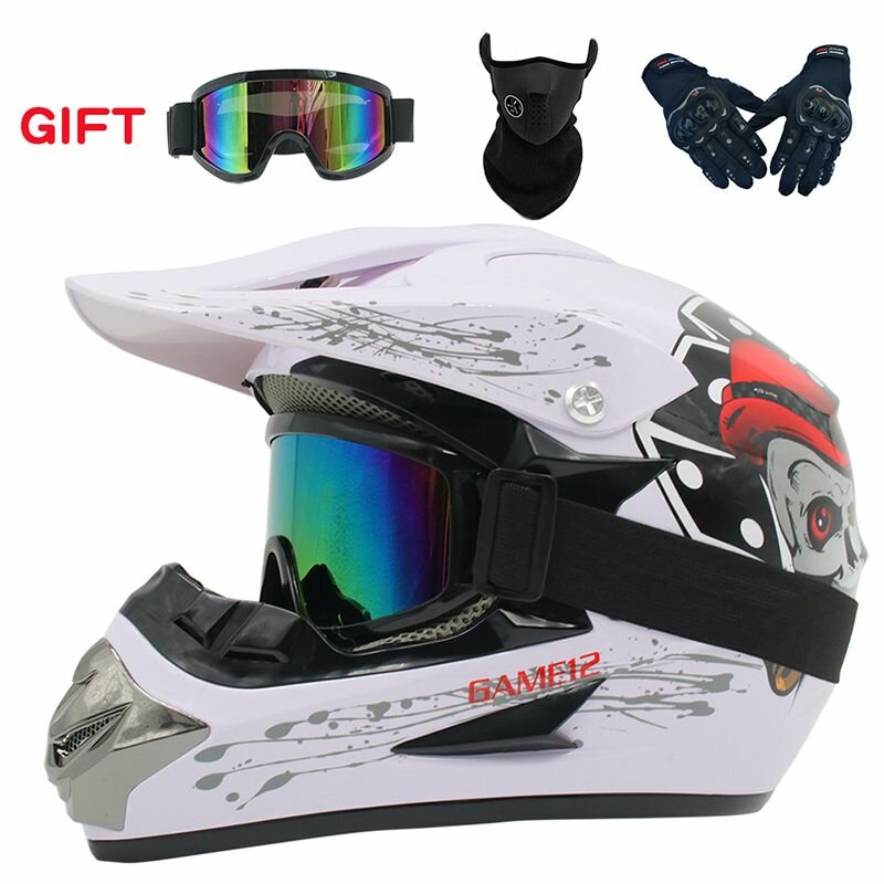 Шлемы для мотокросса для взрослых и детей мотоциклетные шлемы для квадроциклов