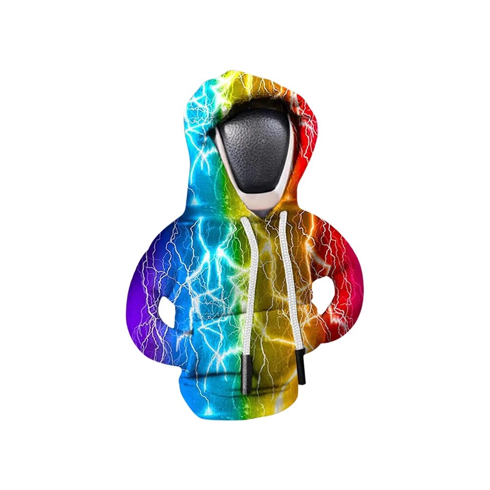 Крышка с капюшоном переключения передач, крышка переключения передач, украшение для ручки переключения передач, подходит для ручного автоматического универсального автомобильного рычага переключения передач, внутреннее украшение B