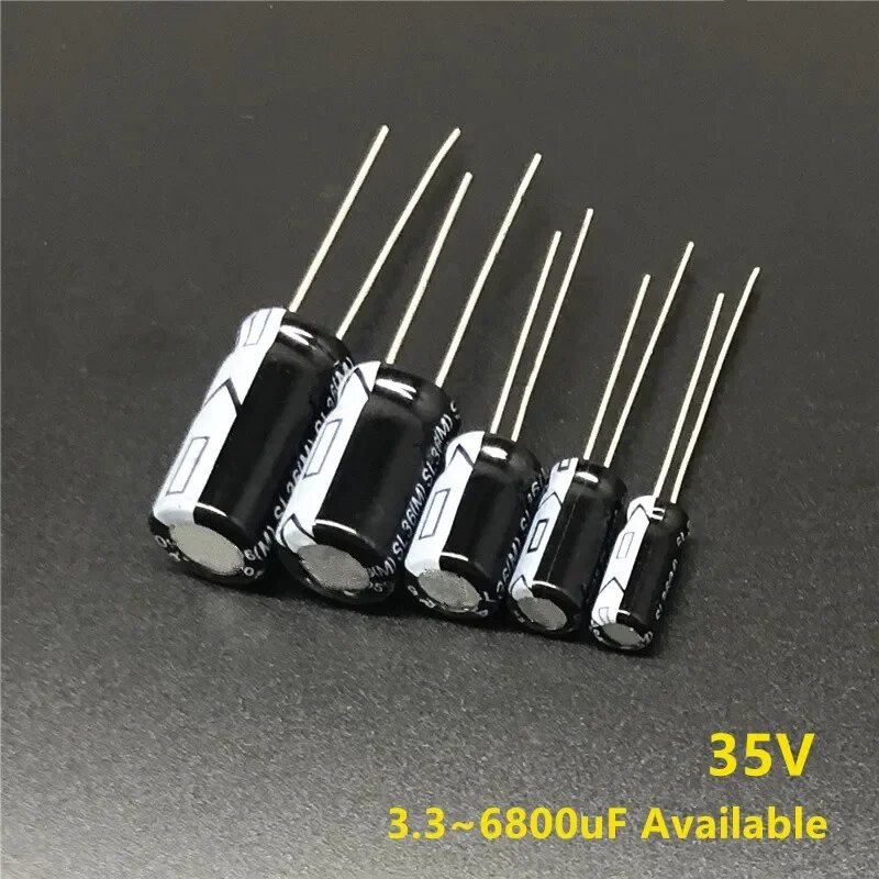 Конденсатор электролитический 35V 470uF 10шт ELECYINGFO