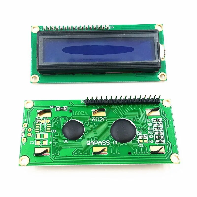 ЖК-дисплей 1602 синий IIC LCD1602C Blue