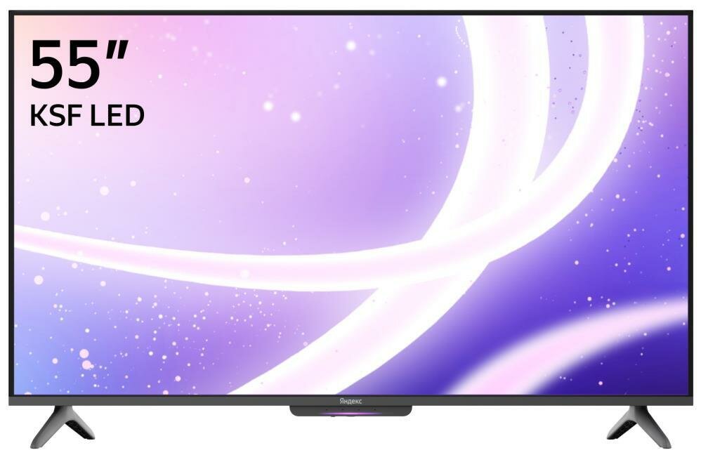 Телевизор Яндекс ТВ Станция Бейсик с Алисой 55 YNDX-00076