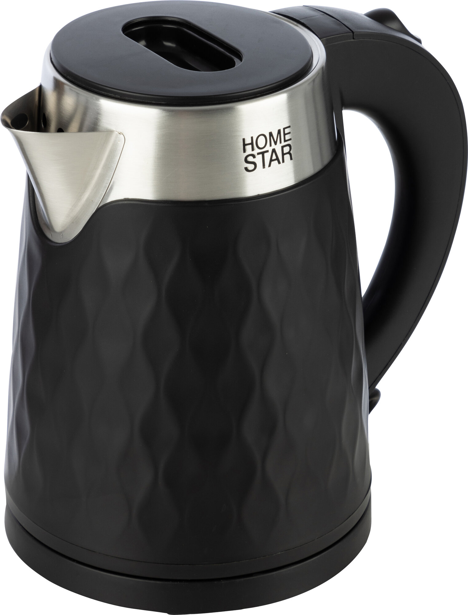 Чайник Homestar HS-1021 (1,7 л) черный, двойной корпус
