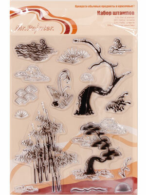 Mr.Painter" Набор штампов 14 см х 18 см СК/Распродажа ASM-09 "Китайские мотивы №2