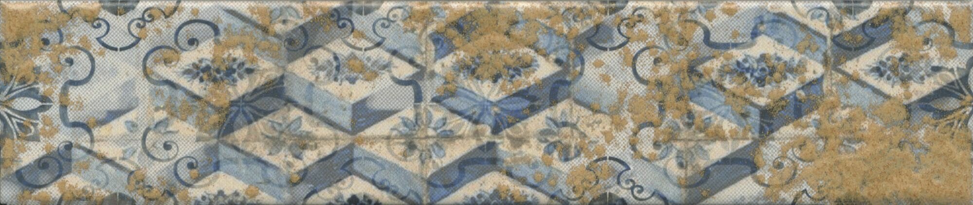 Керамическая плитка KERAMA MARAZZI OS/A142/26000 Декор Вудсток 2 матовый 6x28,5х10 Цена за 1/шт