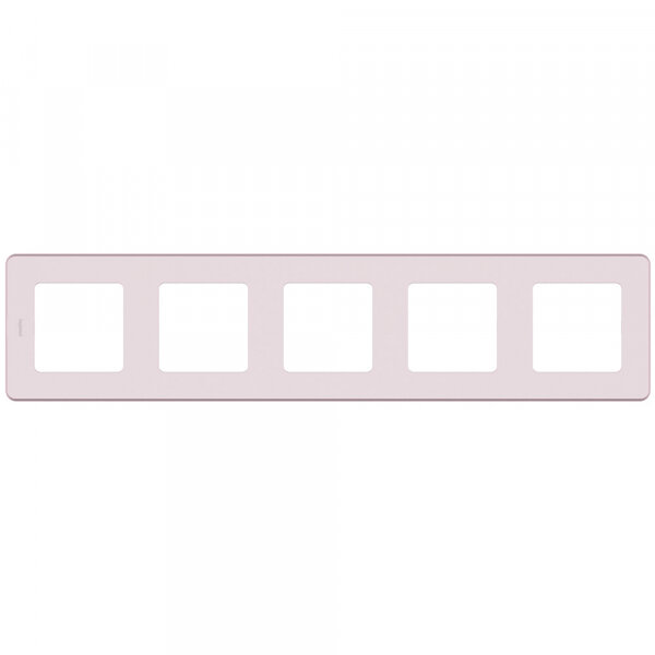 3 шт. Legrand INSPIRIA Розовый Рамка - 5 постов, 673974