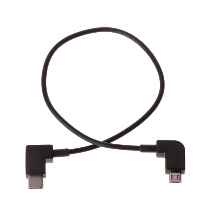 Двойной угловой кабель Micro USB — Type C для планшетного ПК с контроллером дрона