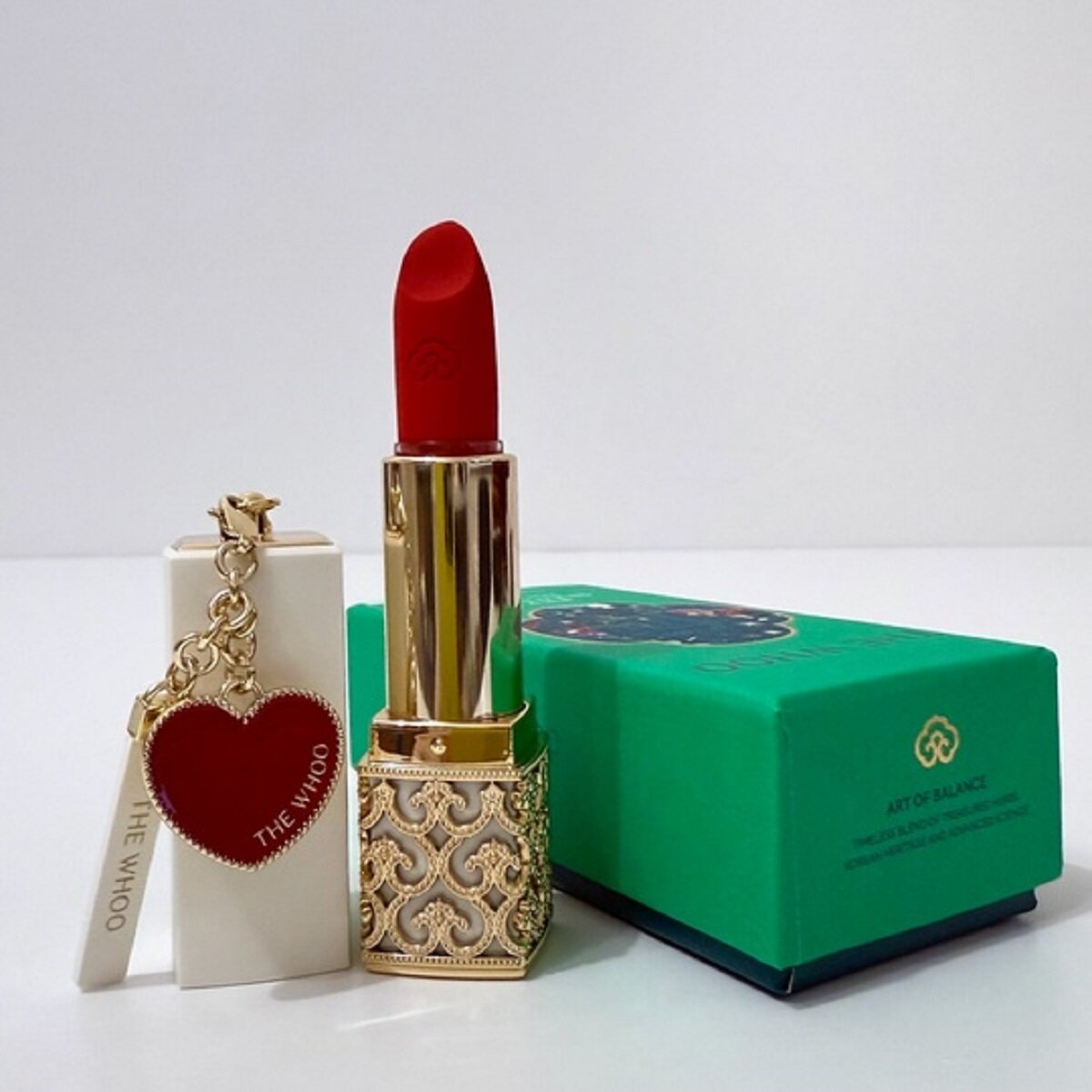 The History of Whoo Роскошная, губная помада оттенок Red Orange No24 (3,5гр) Gongjinhyang Mi Velvet Lip Rounge