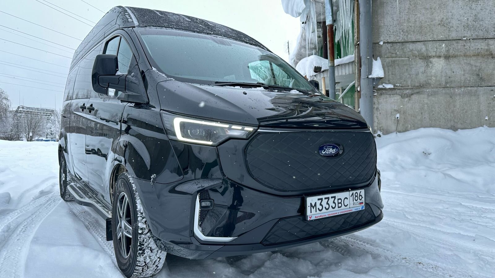 Утеплитель радиатора и бампера для Ford Transit Форд Транзит 2024-по наст. время