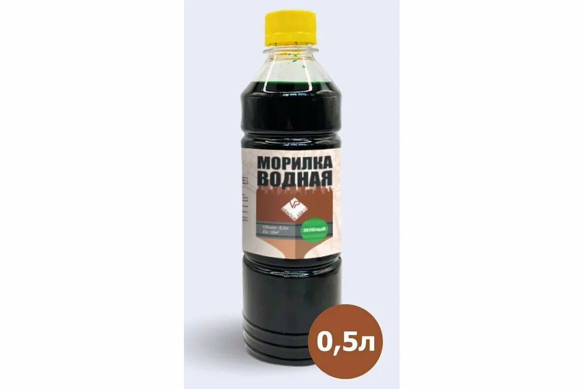 ARMOUR водная морилка зелёный цвет для древесины, 500 мл равномерное окрашивание