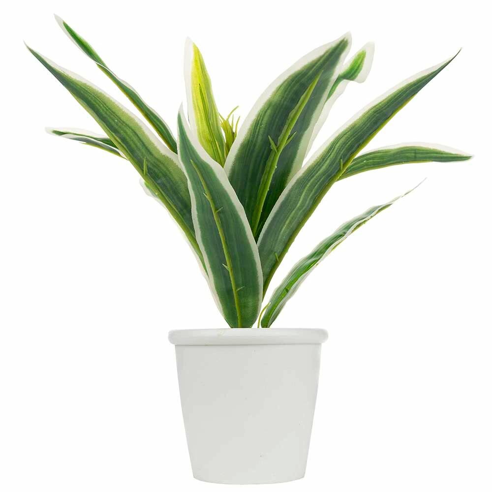 Растение искусственное Драцена в горшке высота 28 см