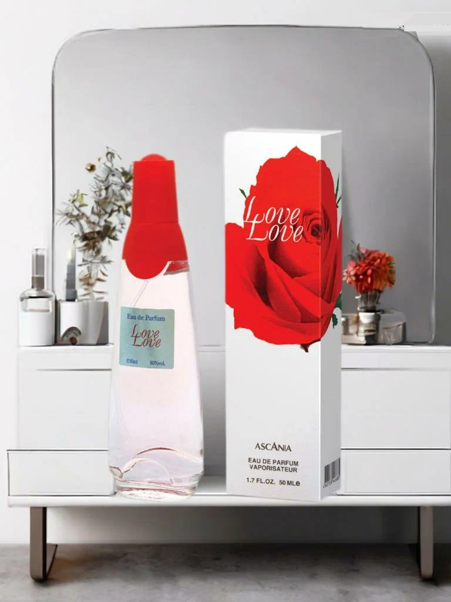 Ascania. Парфюмерная вода женская Love Love, Brocard, 50 мл