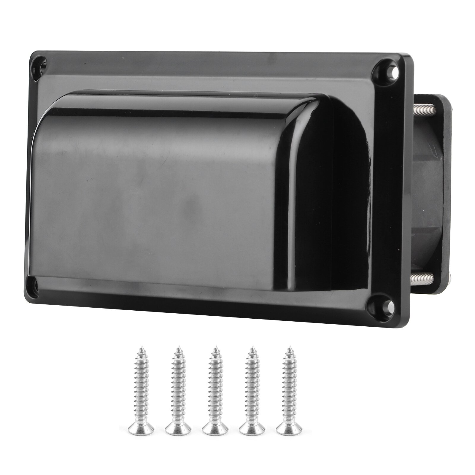 Боковое вентиляционное отверстие/вытяжной вентилятор, черный, 12В, для дома на колесах, прицепа, лодки, яхты