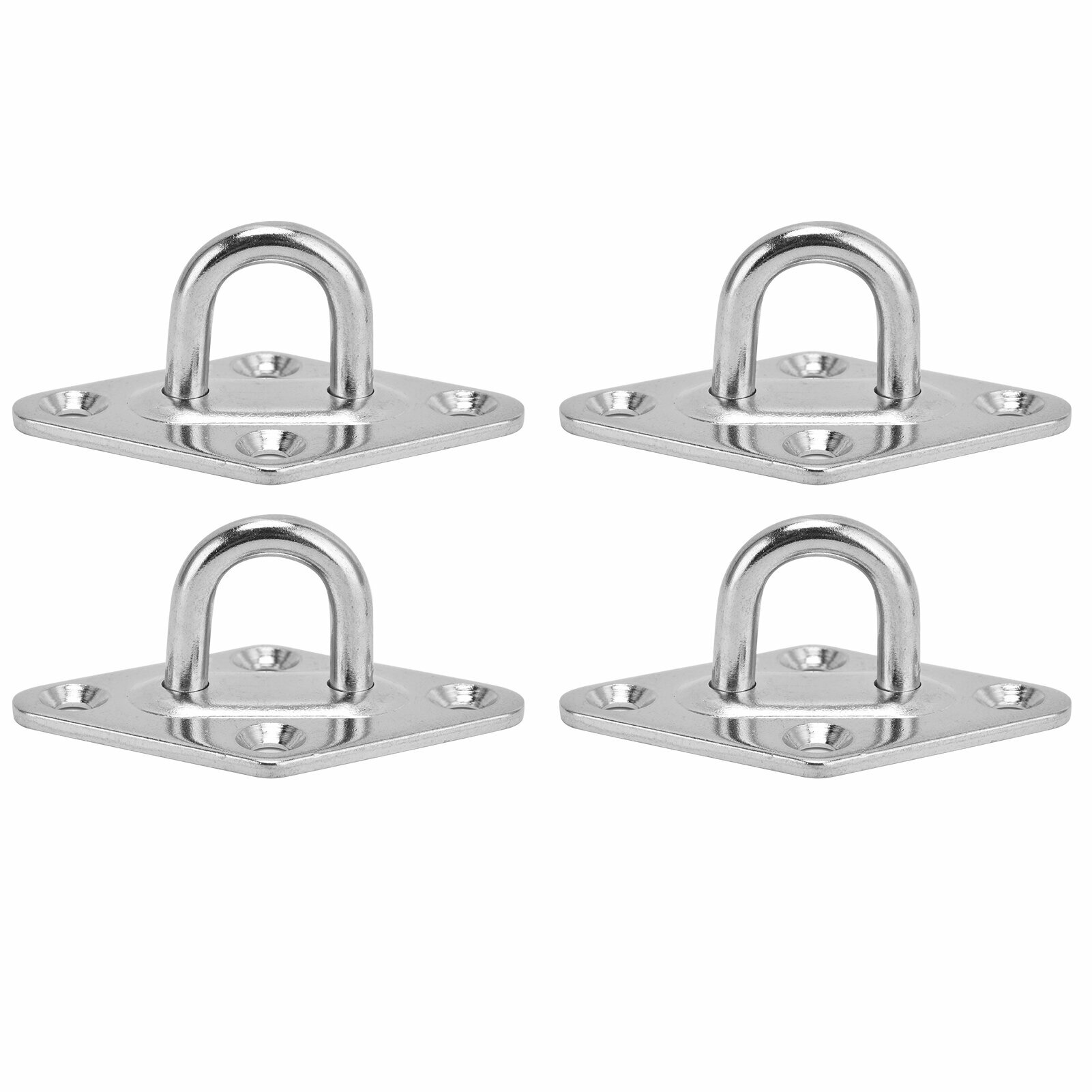 4 шт. 304 нержавеющая сталь проушина потолочный настенный крючок для качелей гамаков украшения