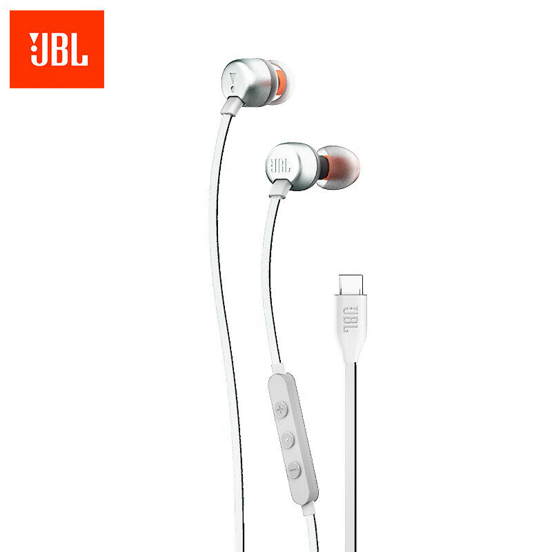 Проводные наушники JBL TUNE310C , цвет белый