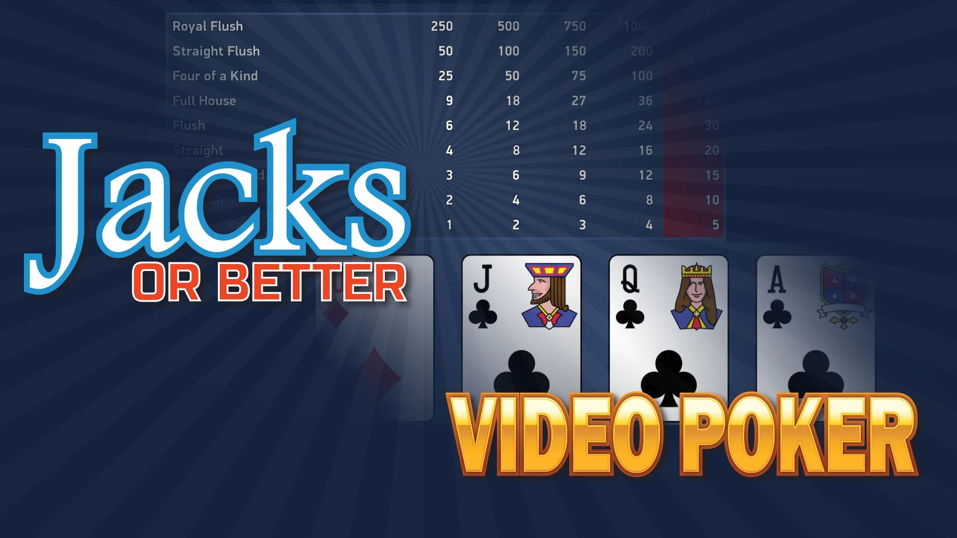 Игра Jacks or Better - Video Poker для Nintendo Switch - Цифровая версия, США