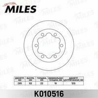 Диск тормозной задний MERCEDES BENZ Sprinter Classic W909 (13-) / Sprinter (4t) 2.3/2.8D 9506/VW LT 28-46 2.5D (TRW DF4089) K010516 MILES