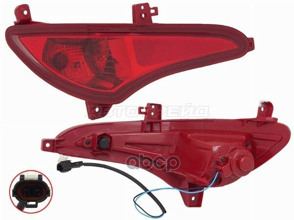 Фонарь в задний бампер Hyundai Solaris 14-17 (Слева/ 4D SED) Sat арт. ST-321-29S2L