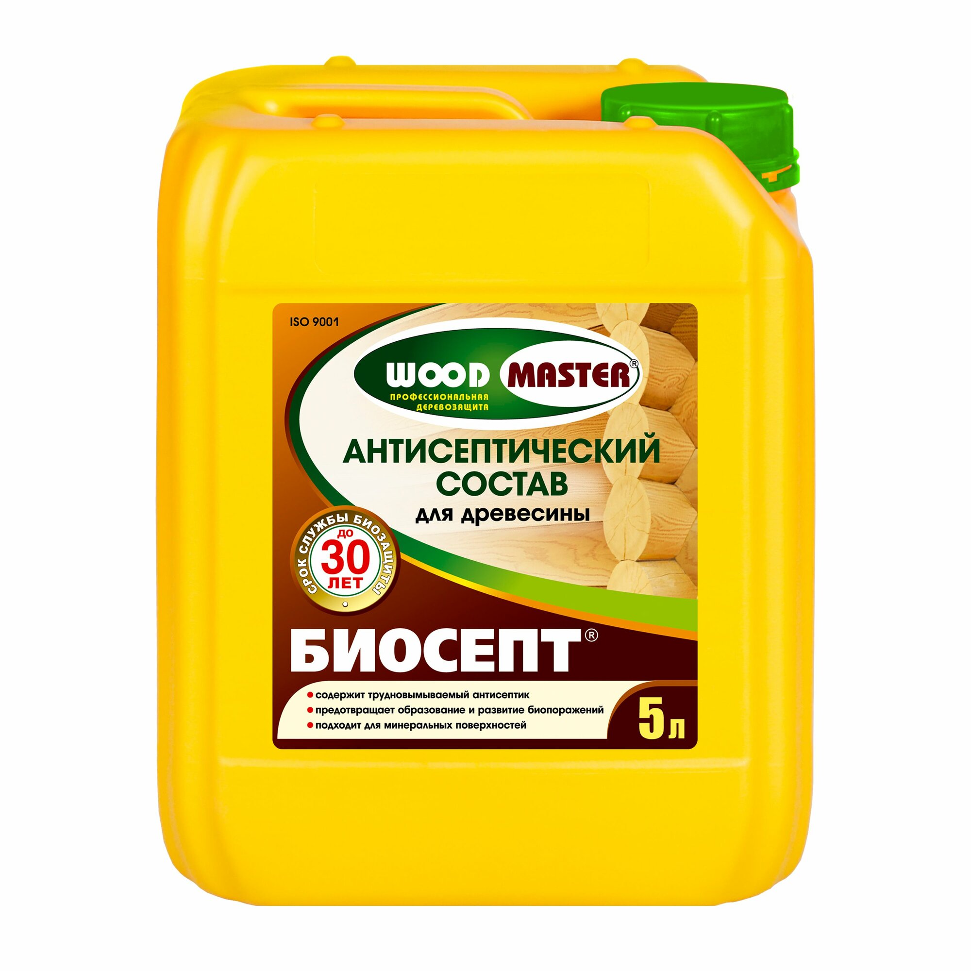Антисептический пропиточный состав для древесины Биосепт 5 л