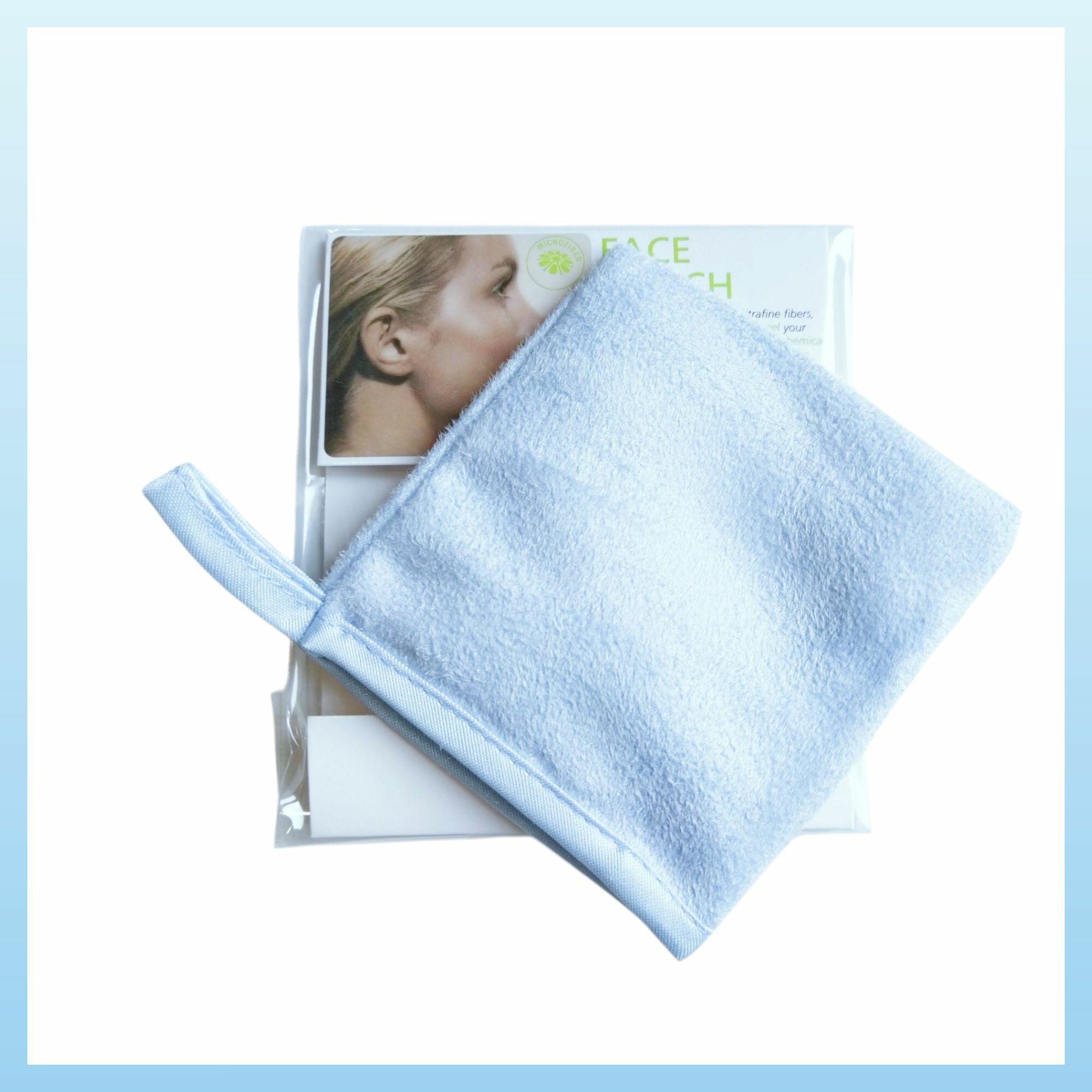 Мини-варежка Smart Microfiber System, пилинг, очищение, для всех типов кожи