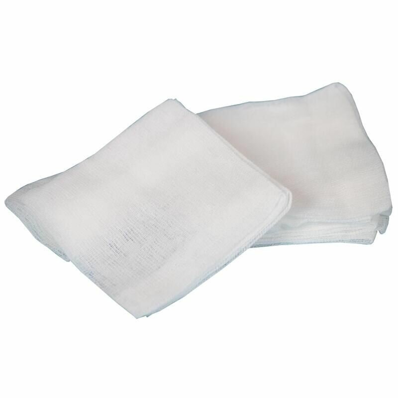 Медицинские салфетки Ньюфарм нестерильные, 5х5 см, 8 слоев, 17 нитей, 100 шт