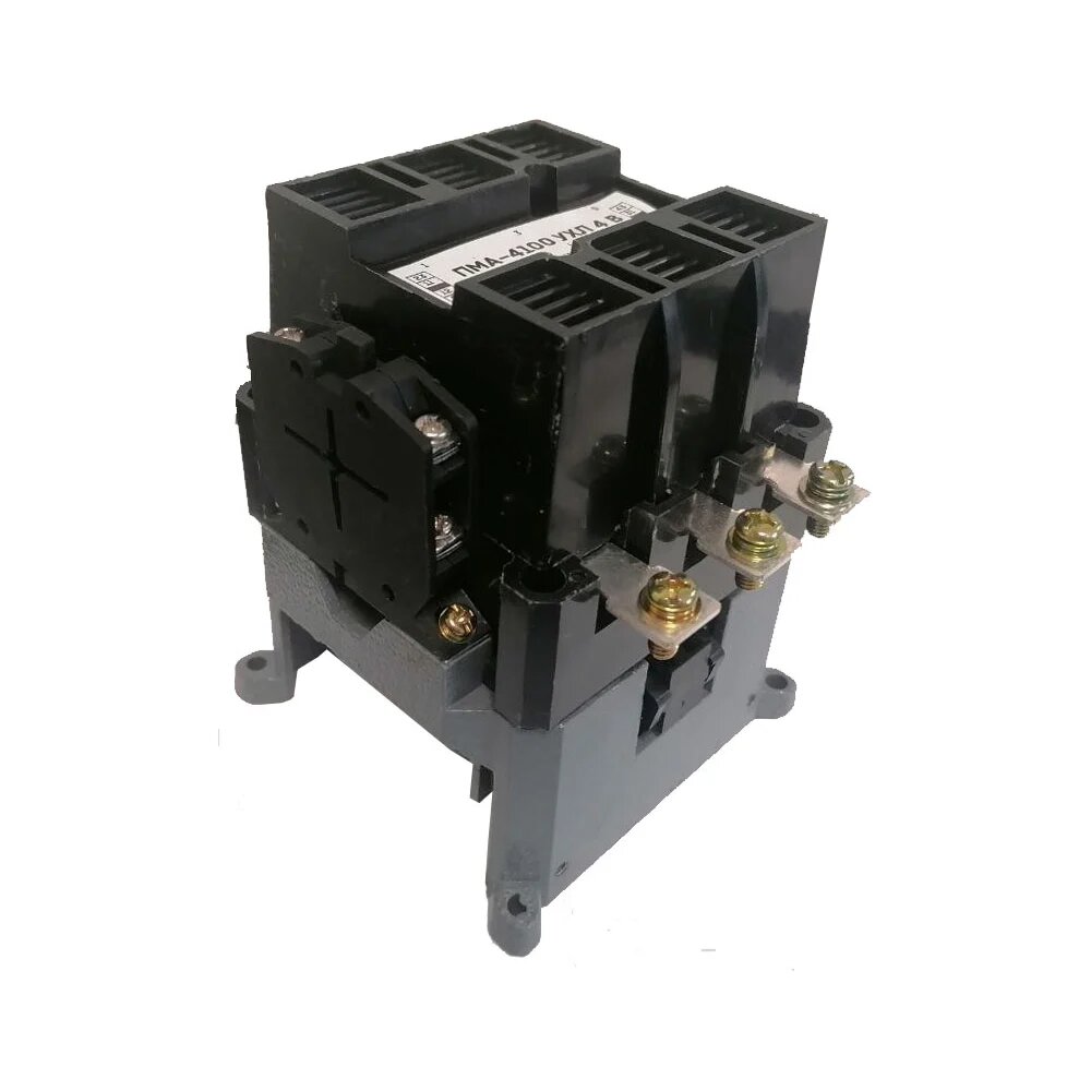 Пускатель электромагнитный ООО ЭТК ПМА-4100 УХЛ4 В, 220В/50Гц, 2з+2р, 63А, без реле, IP00 00000000283