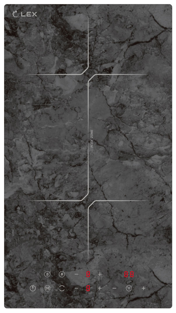 Индукционная варочная поверхность Lex EVI 320 F DS CHPE000004