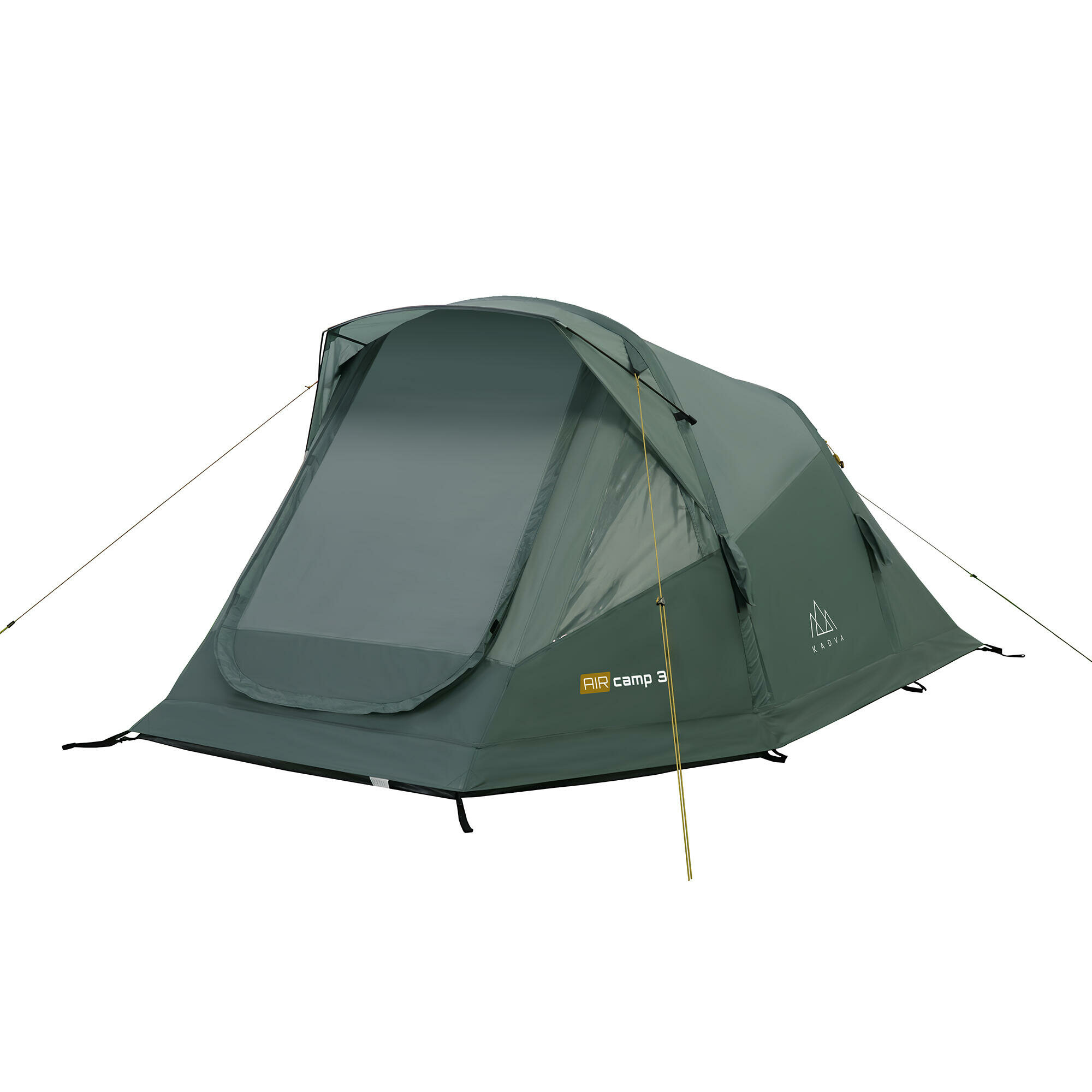 Палатка Decathlon KADVA AIRcamp 3, кемпинговая, 3-местная, с помпой