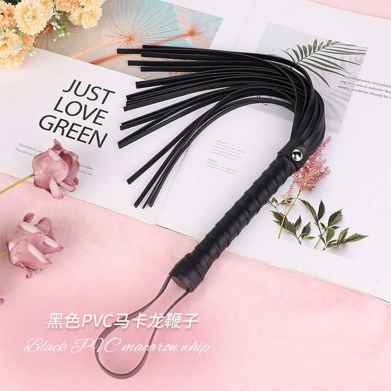Smm секс игрушка макарон кнут Черный макаронный кнут