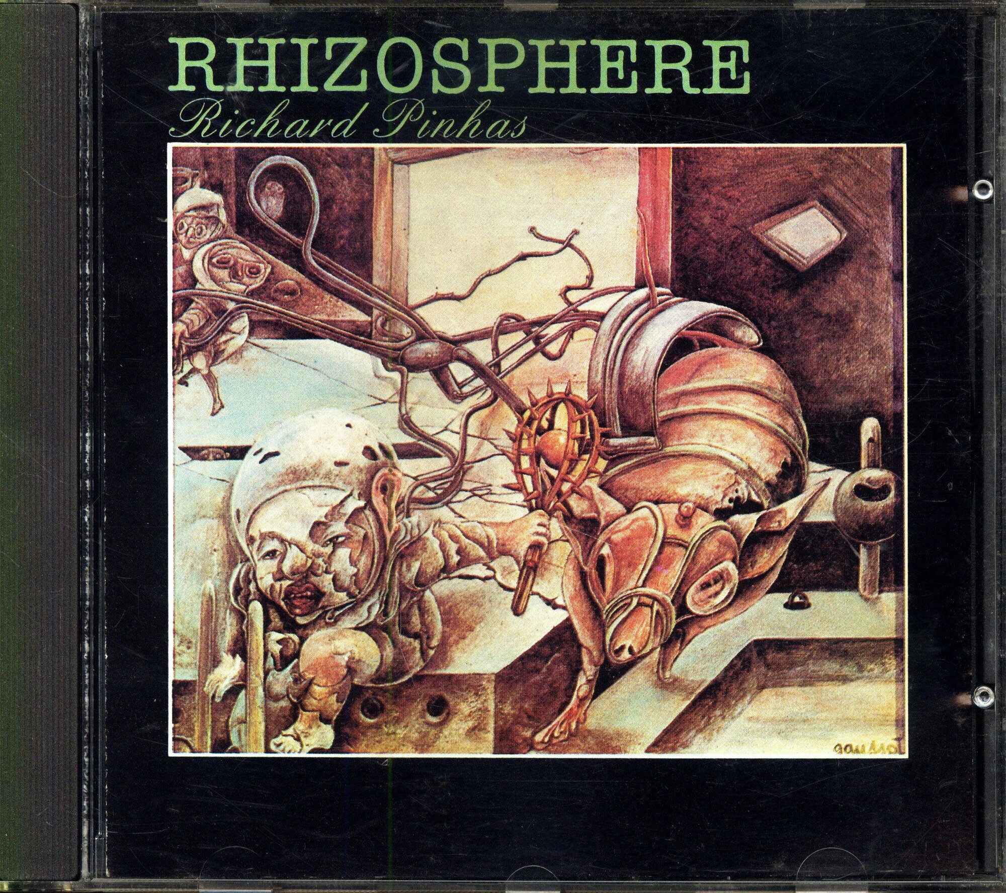 Richard Pinhas. Rhizosphere (France, Spalax, 14237 CD, 1991) CD