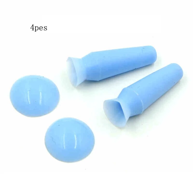 Силиконовый защитный чехол для глаз Голубой, черный И серебряный