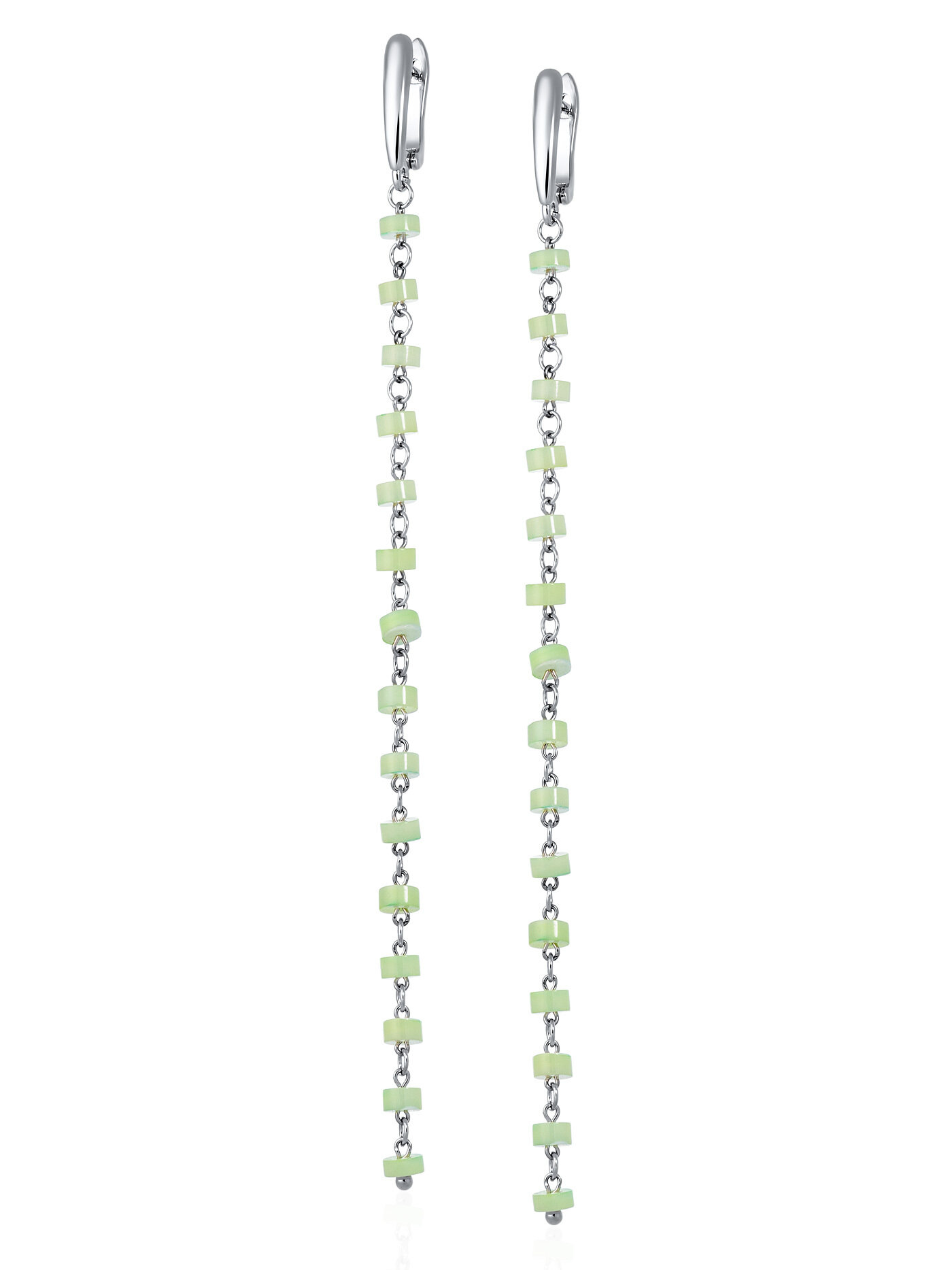 Серьги с подвесками L'attrice, перламутр